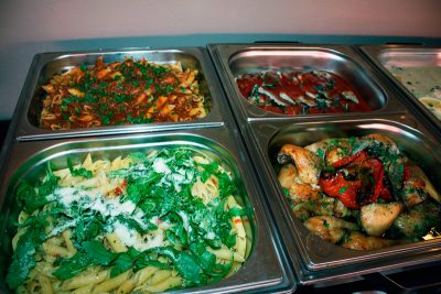 Menu buffet chaud – Bouchée fraicheur